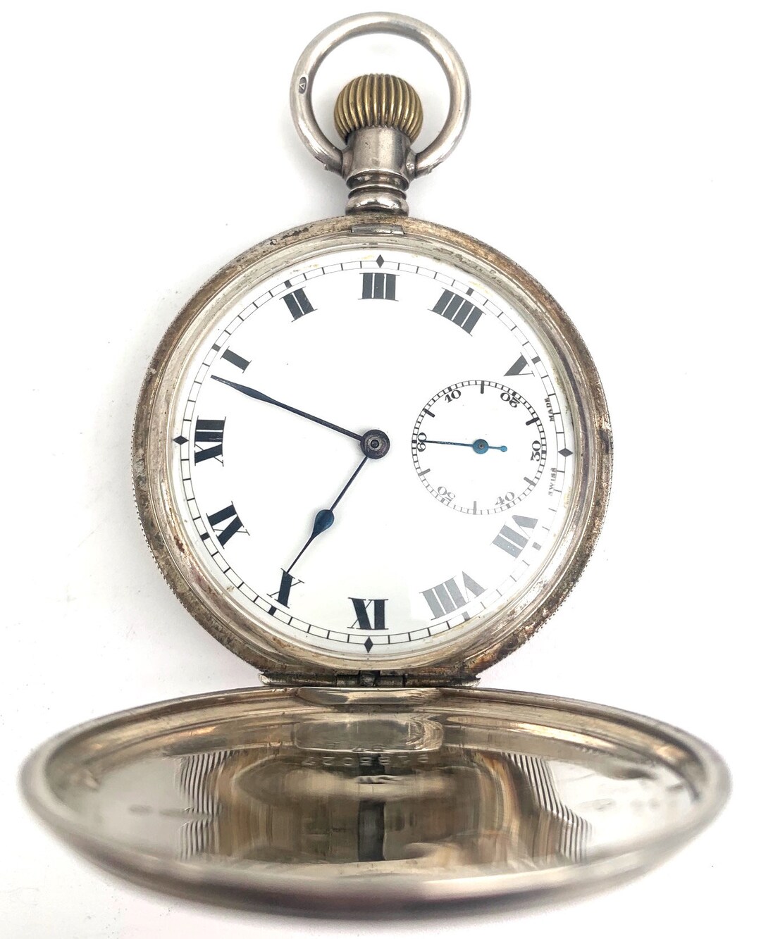 Keyless Wind Pocket Watch Full Hunter Pocket – Pocket Watch C1900 - Etsy