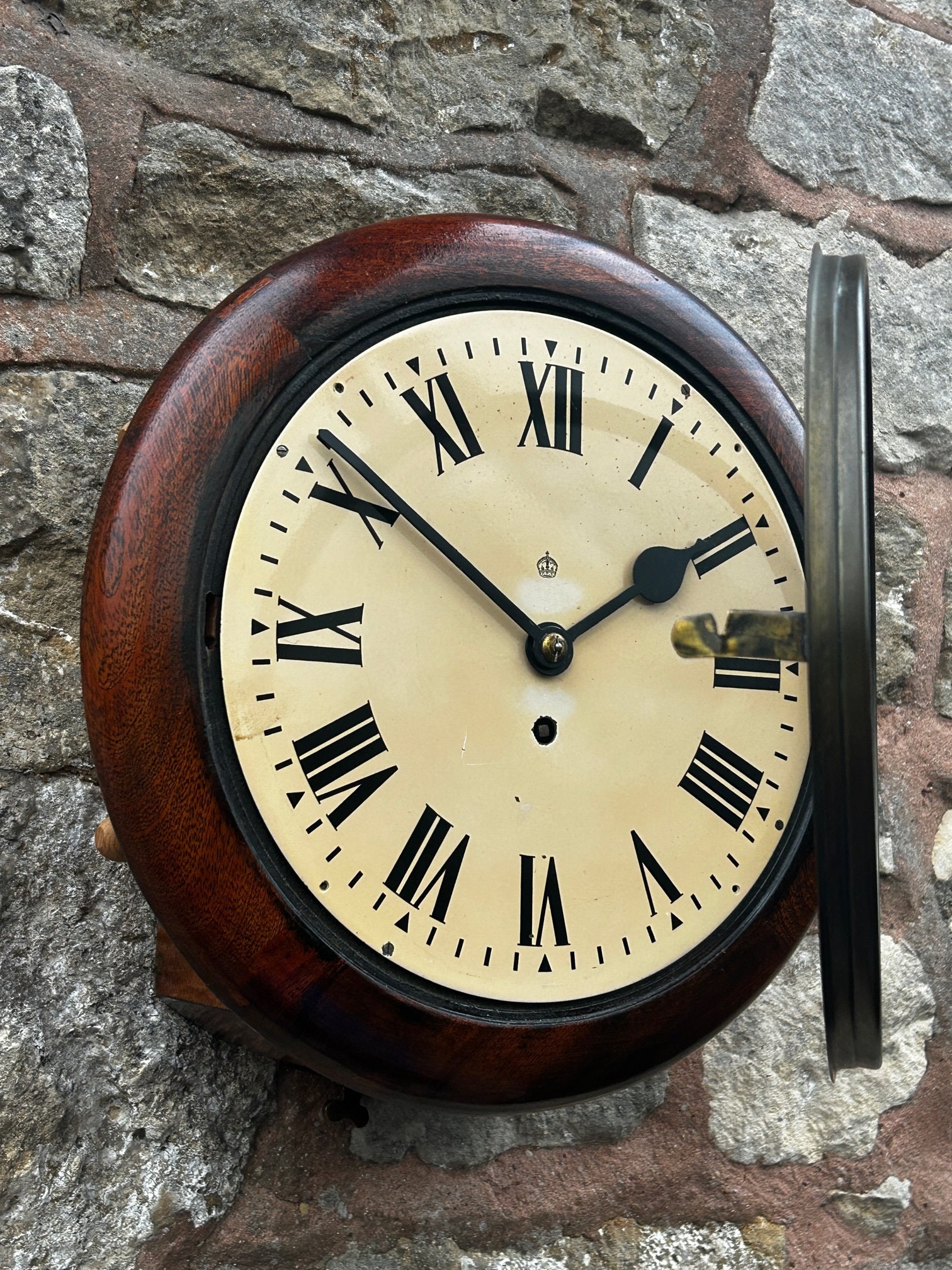 Vintage Drop Dial Clock Fusee Movement - Etsy UK