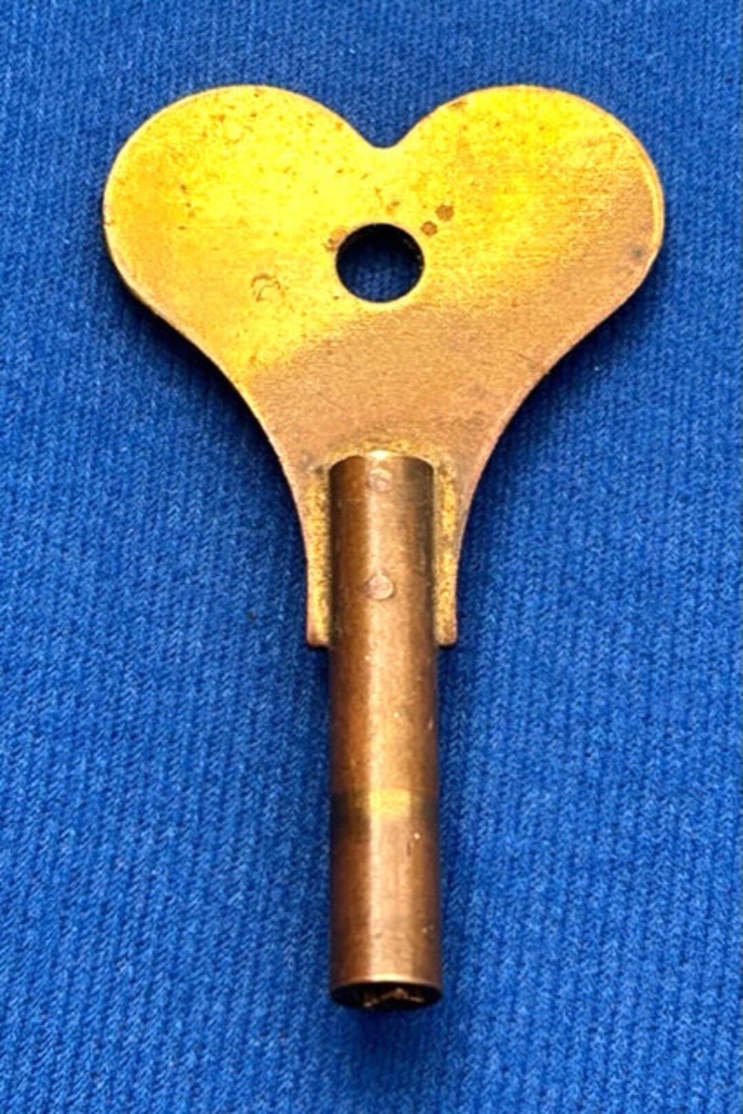 Antique Heart Shape Fusee Clock Key – Georgian Brass Fusee Clock Key ...