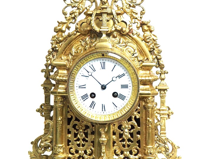 Incredible 18th Century Dutch Clock Face With Gilt Ormolu - Etsy