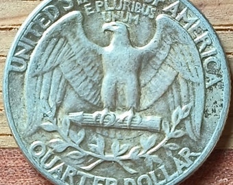 Rare Error Coin: 1977 Filled D Mint Mark Washington Quarter Unique ...