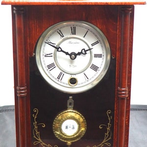 Vintage Maxim Mantle Clock - 31 Day Timepiece Mantel Clock - Etsy