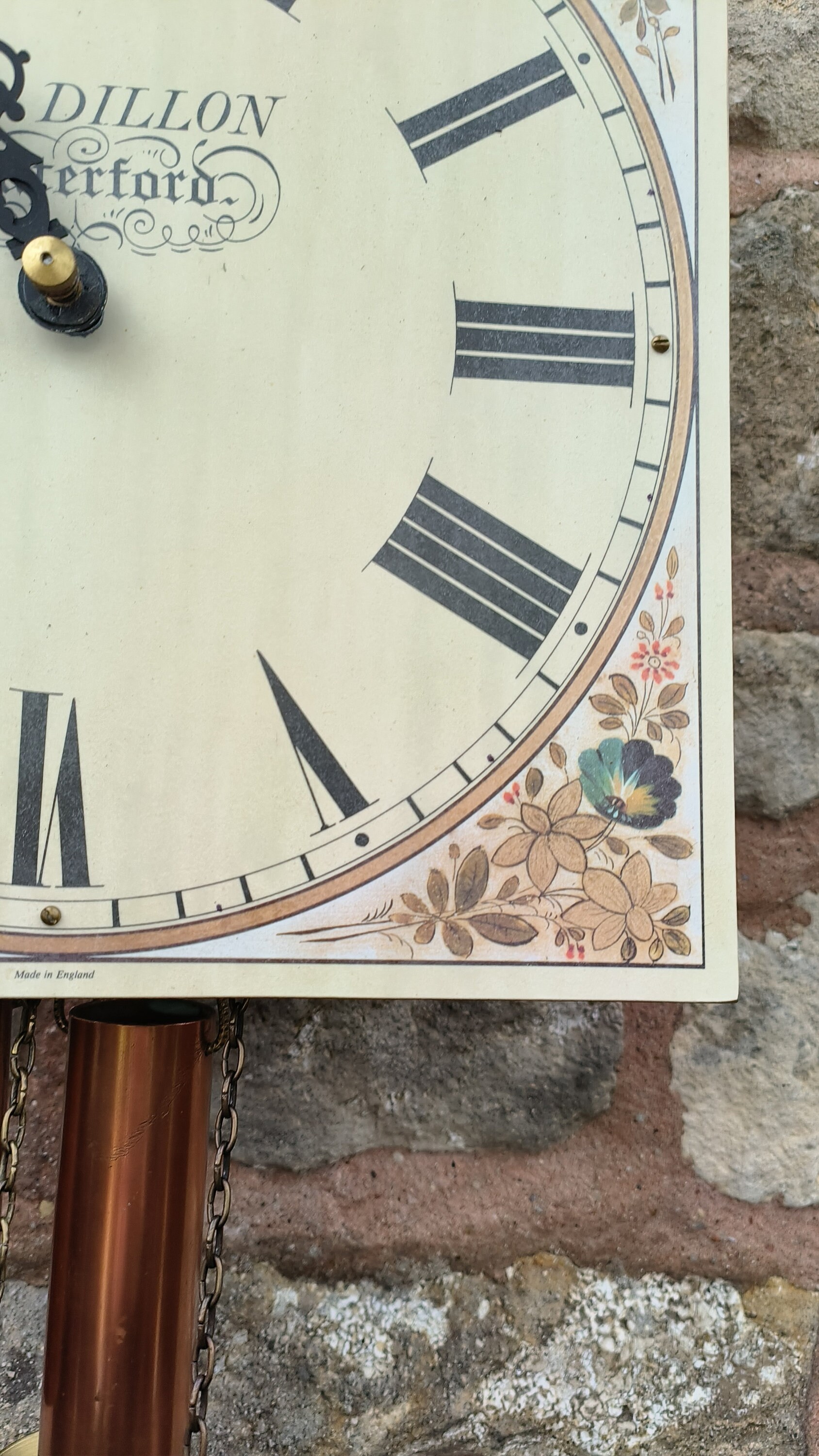 Antique Shield Wall Clock Restored Newer Dial - Etsy