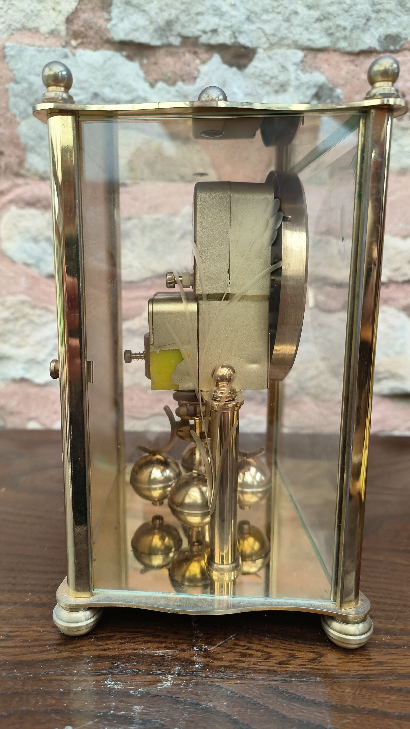 Vintage Acctim 400-day Torsion Clock German Anniversary Mantel Clock ...