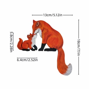 Fox Door Corner Wooden Decoration,wooden Fox Logo Door Top,wooden Fox ...