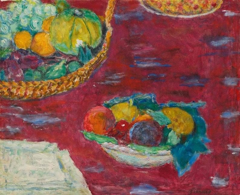 Pierre Bonnard 5 Pieces of Still Life Paintings - Etsy