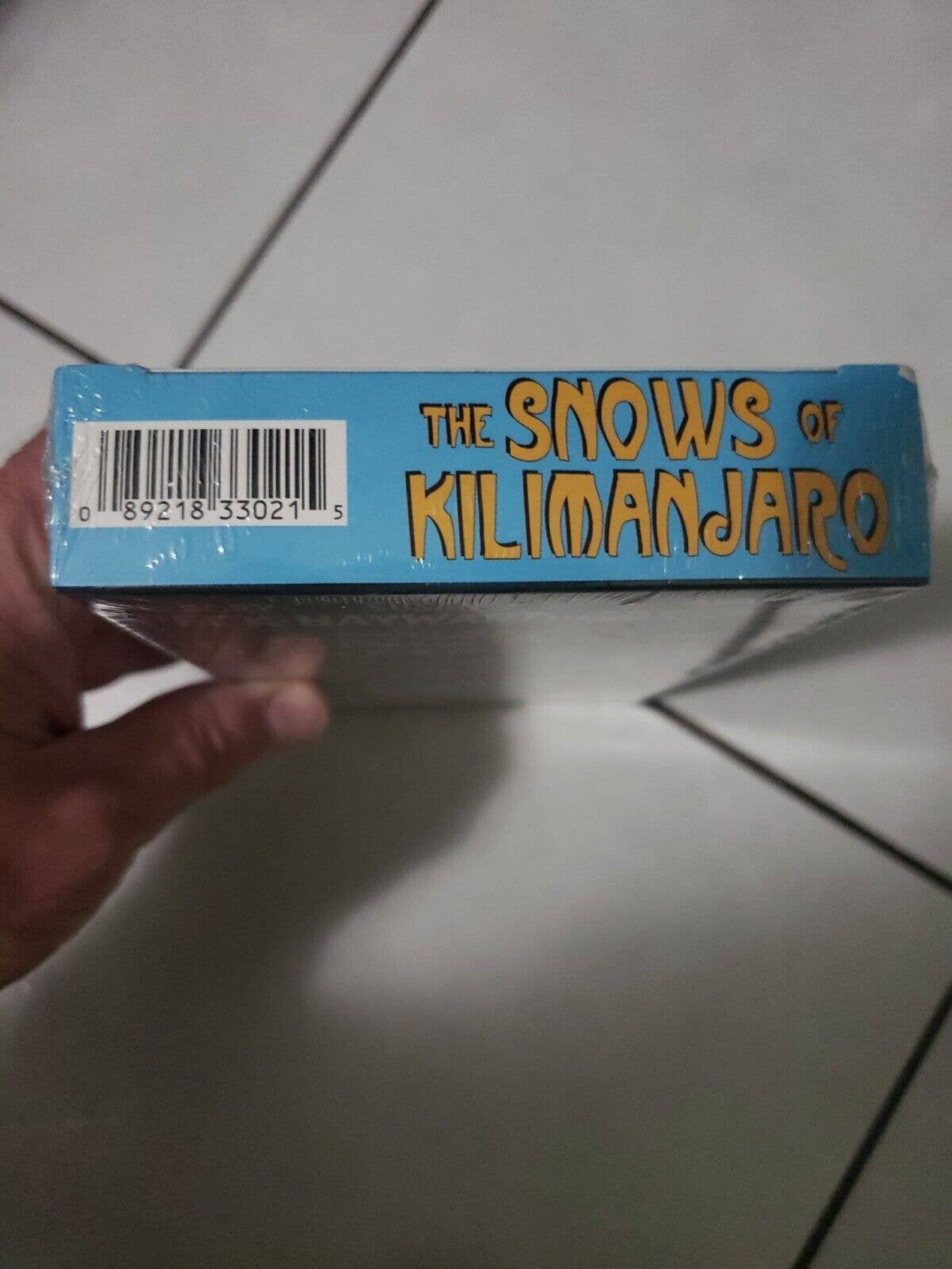 The SNOWS of KILIMANJARO VHS 1993 Alpha Video Gregory Peck New, Sealed ...
