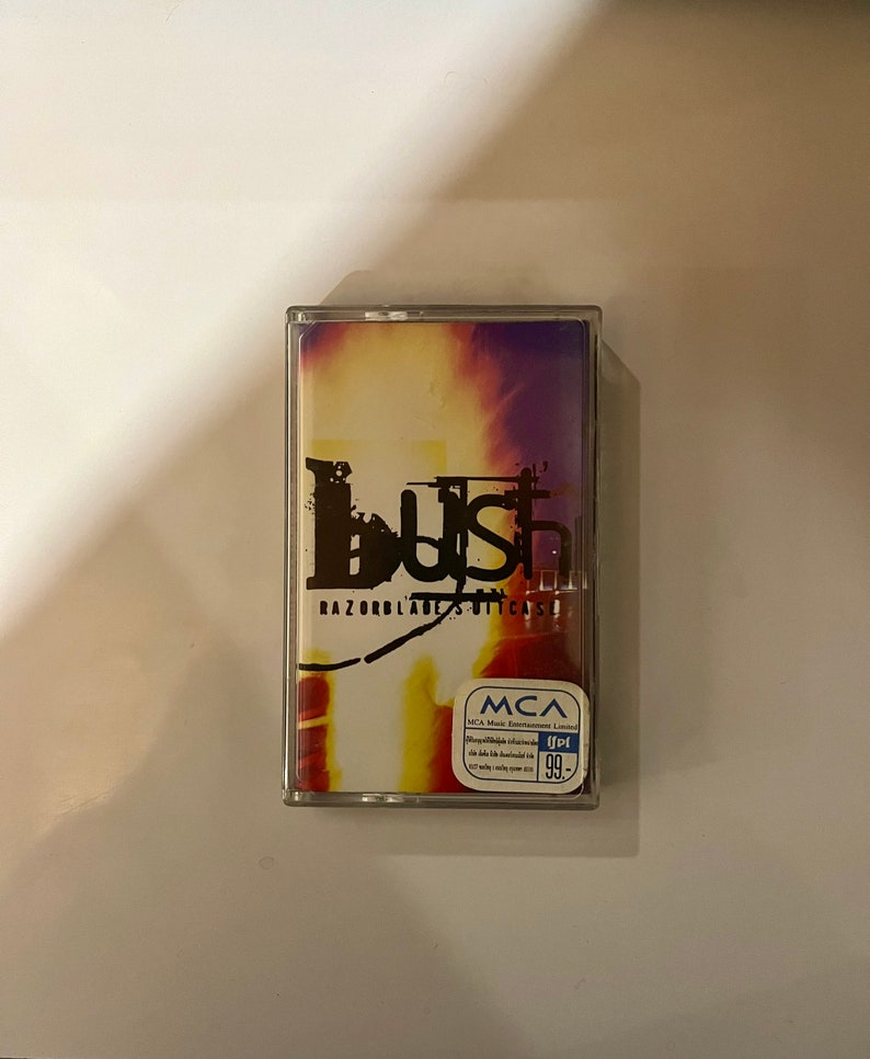 K7 Bush Razorblade Suitcase Rock English Audio Cassette - Etsy