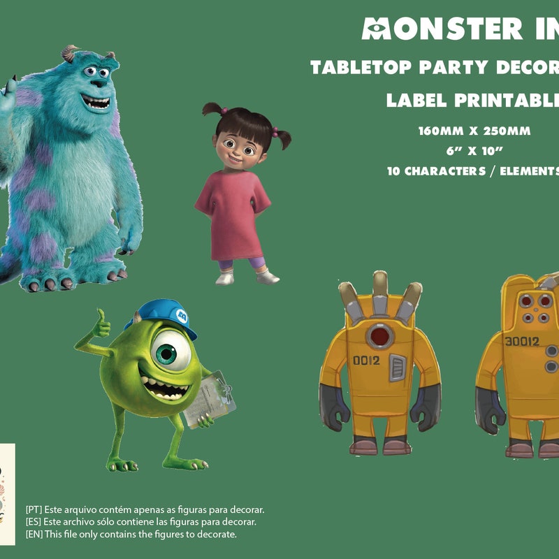 Monster Inc Centerpiece - Etsy