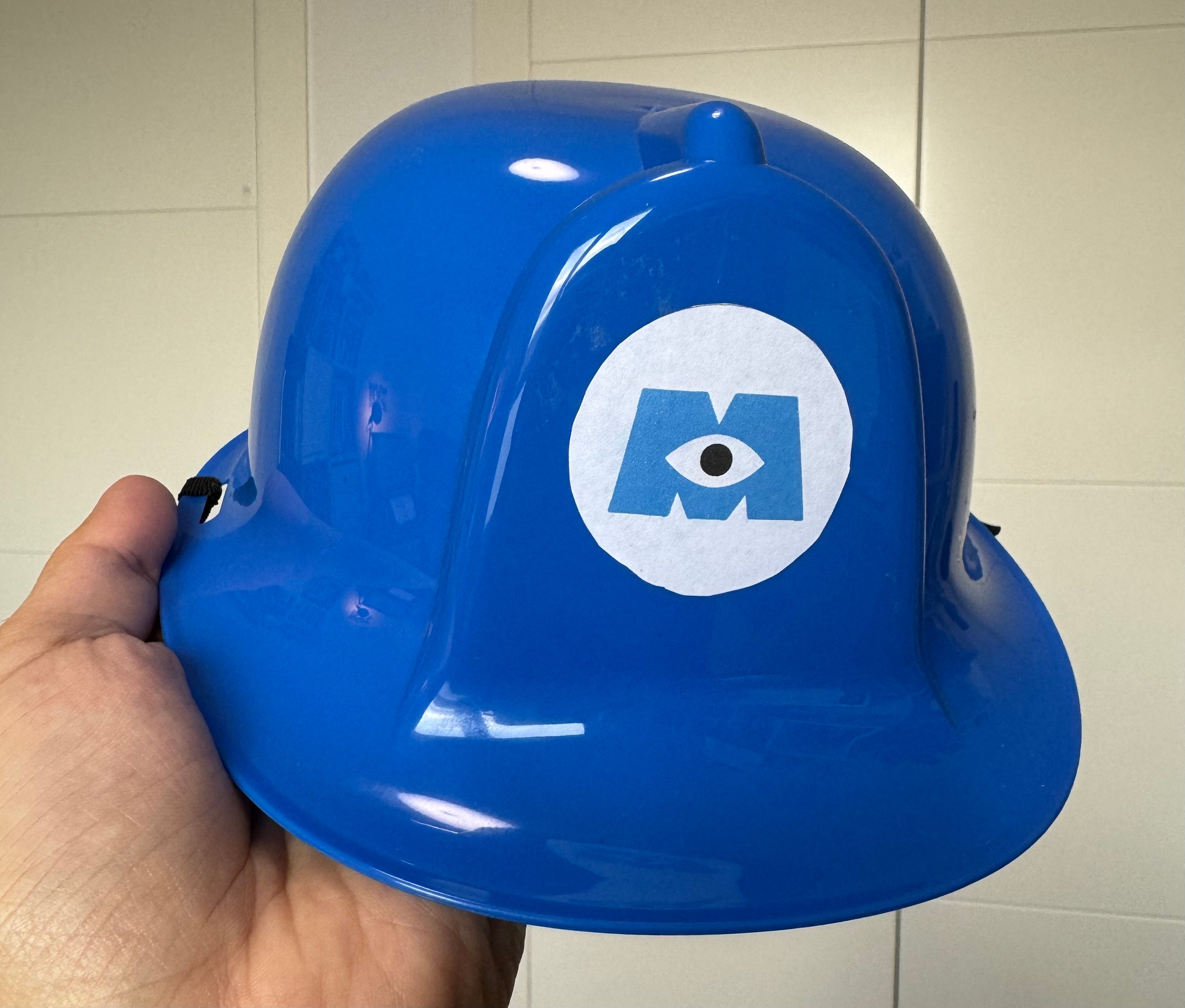 Monster Inc Printable Labels Helmet Party Decoration - Etsy