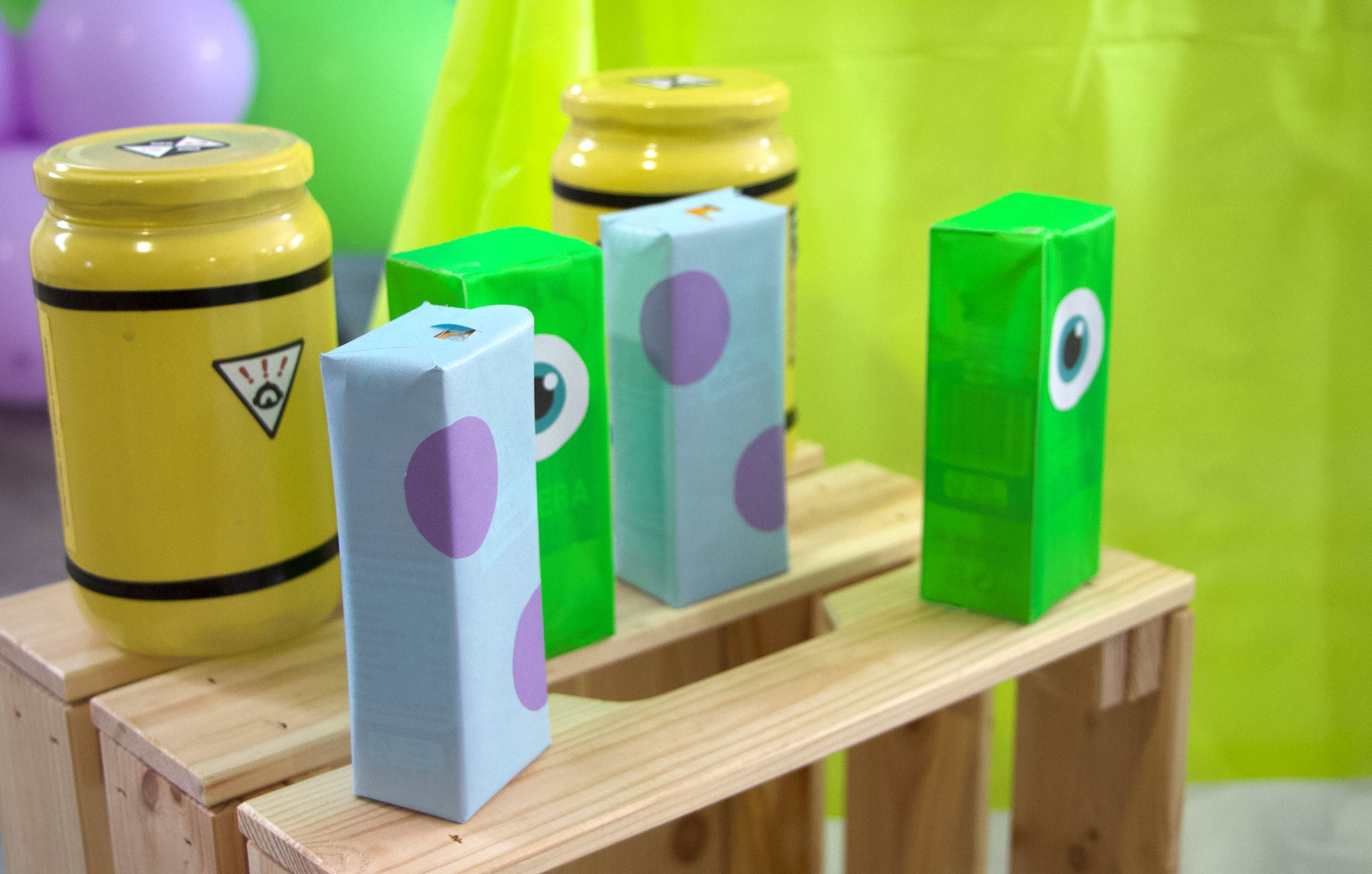 Printable Monsters Inc Labels for Milk and Juice Boxes Party ...