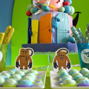 Printable Monsters Inc Labels for Popcorn Buckets Party Decoration - Etsy