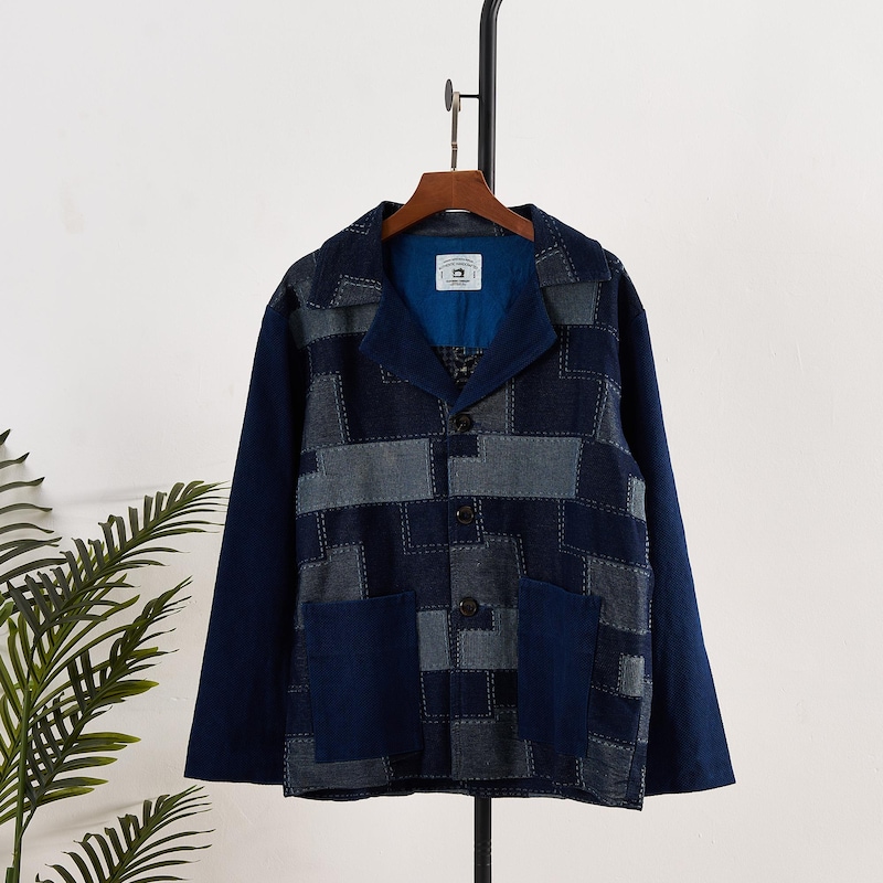 Japanese Boro Denim Jacket - Etsy
