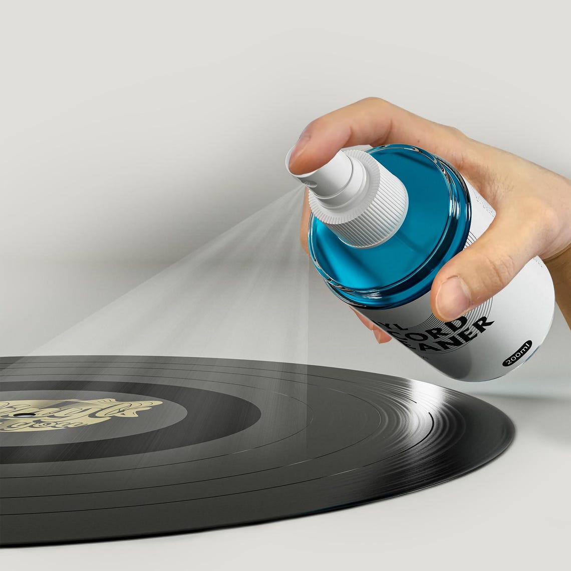 Vinyl Record Cleaning Kit W/ Anti-static Dust + Record + Stylus Brushes ...