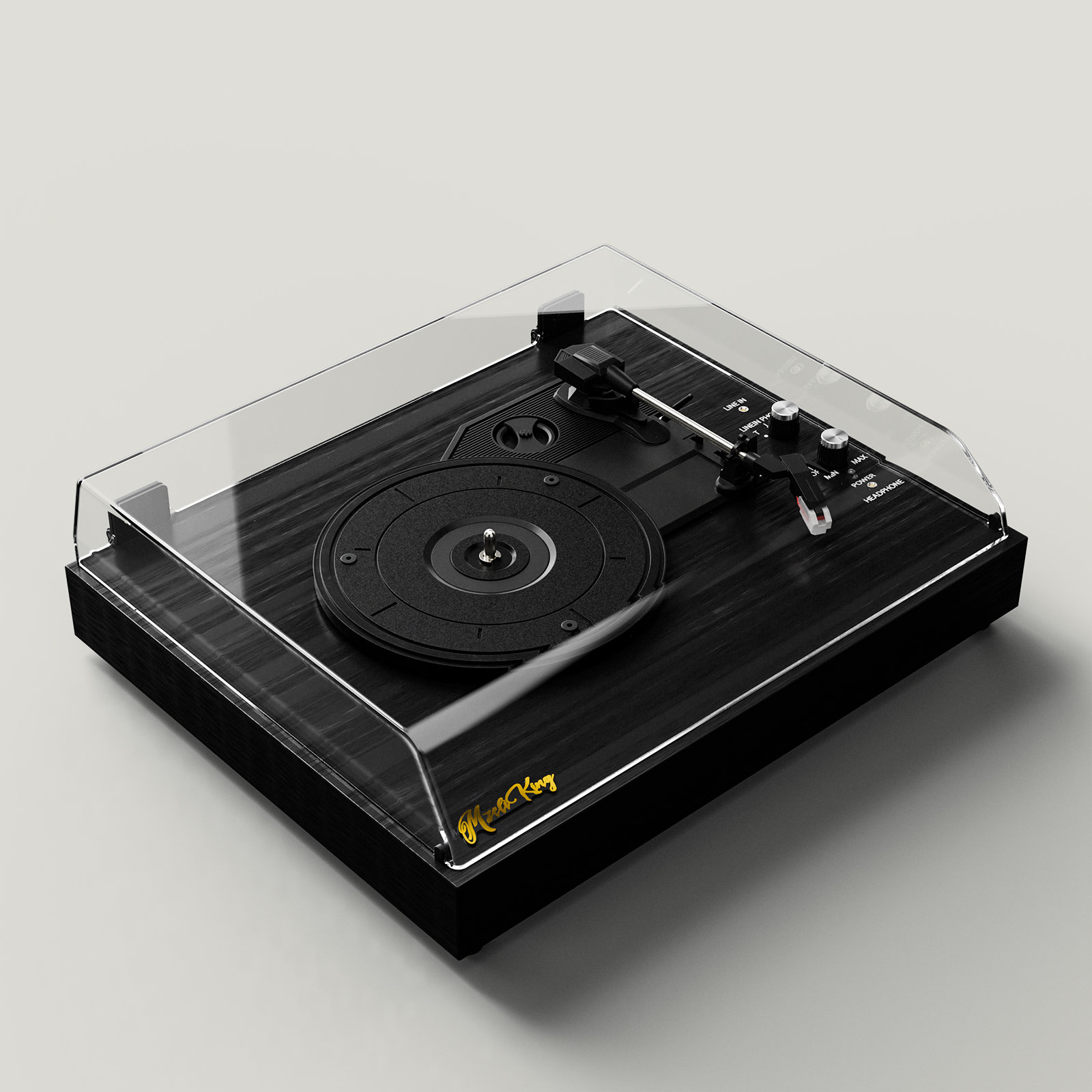 Vintage Vinyl Record Player With Built-in Speakers: Bluetooth Turntable ...