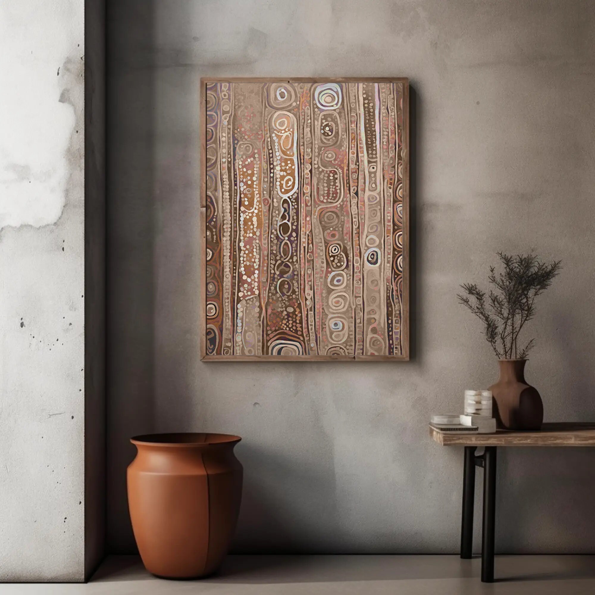 Australian Outback Digital Download, Minimalist Poster, Abstract Art ...