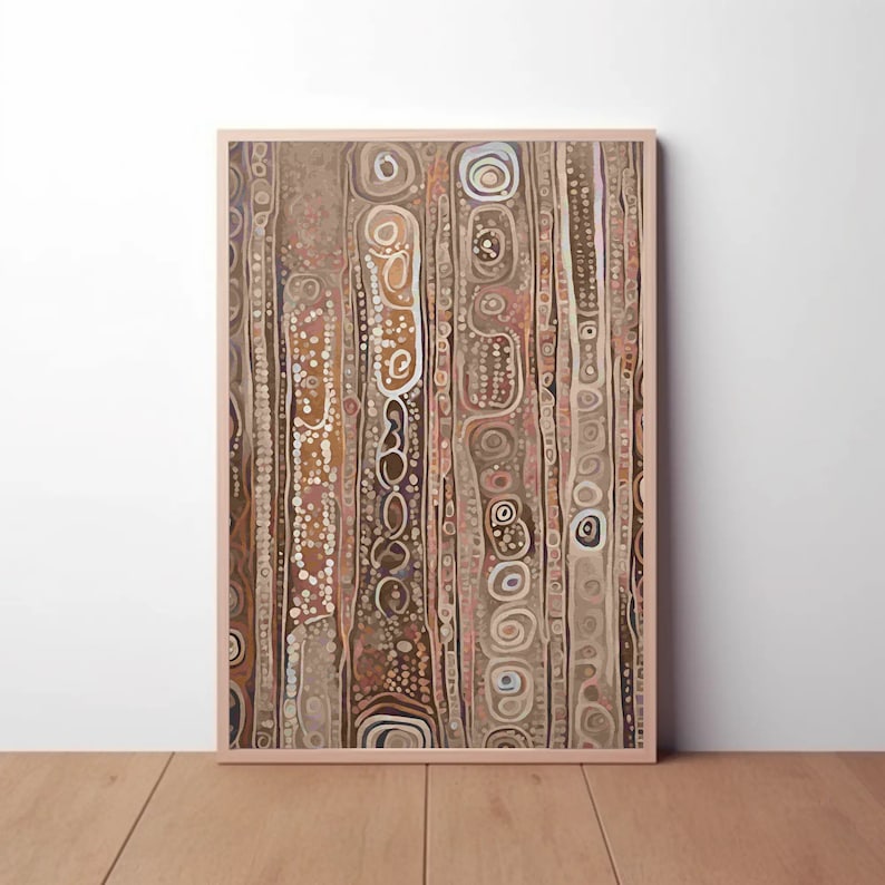 Australian Outback Digital Download, Minimalist Poster, Abstract Art ...