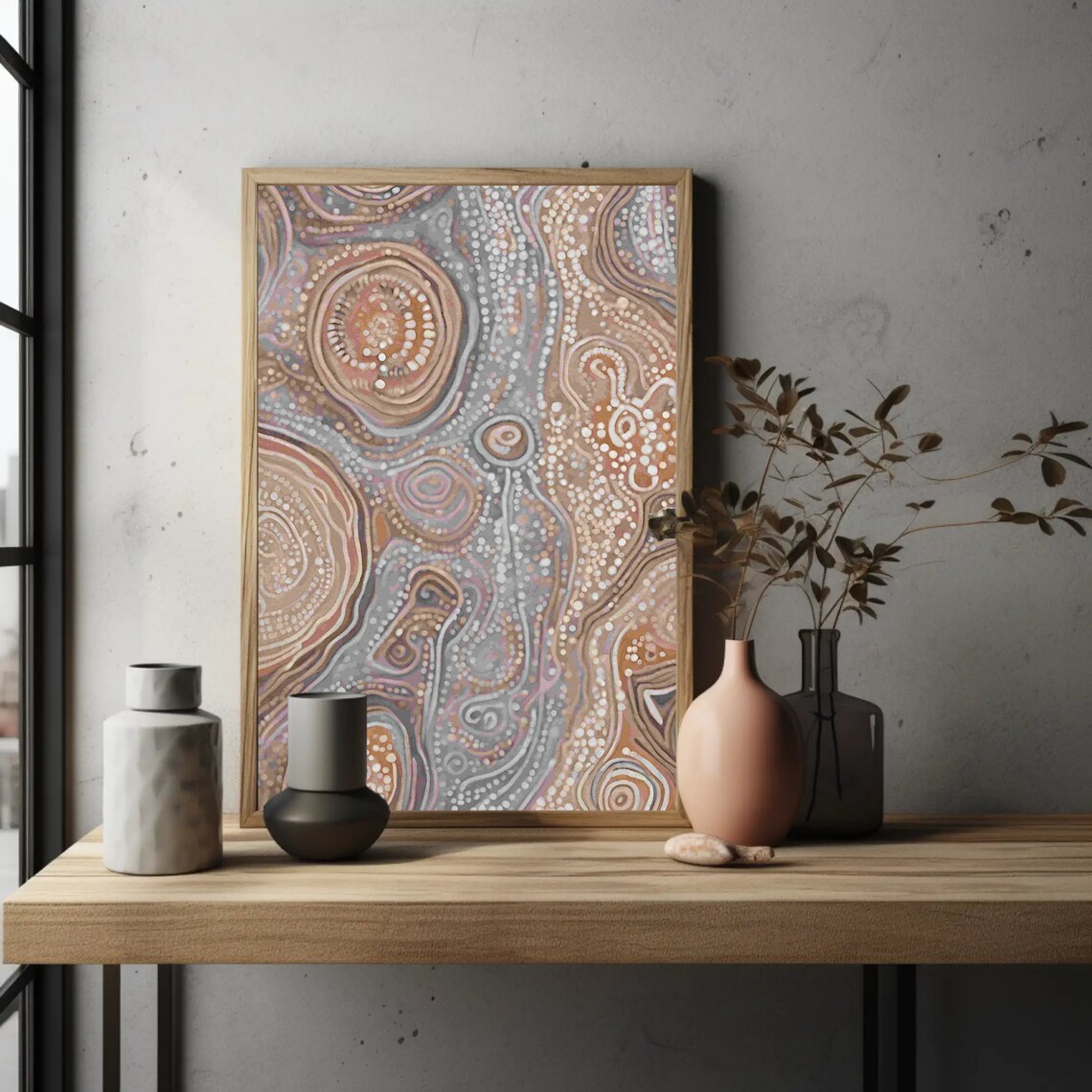 Australian Outback Digital Download Indigenous Art Australian Art Print ...