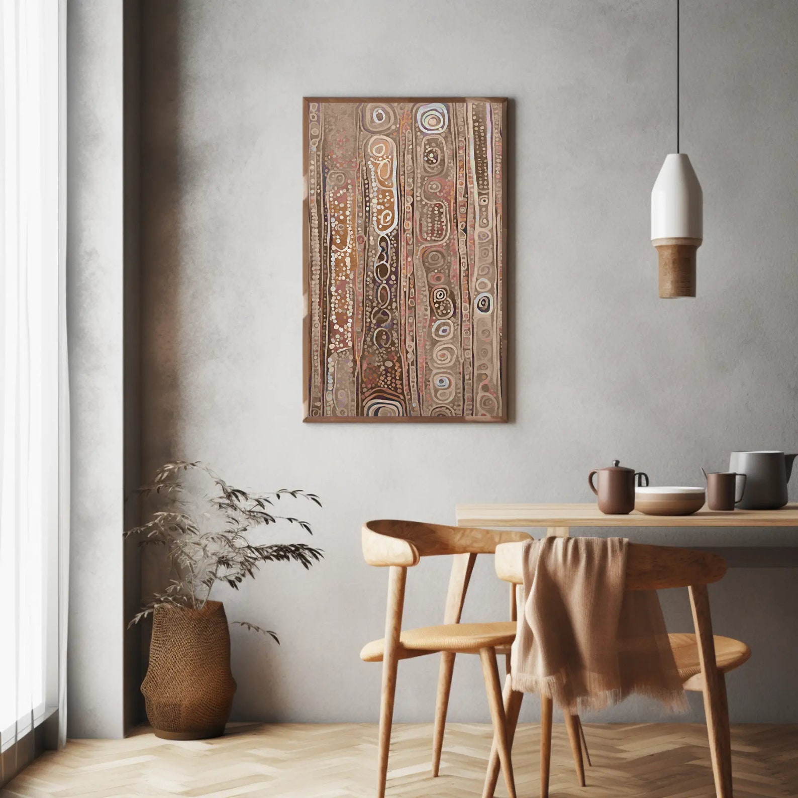 Australian Outback Digital Download, Minimalist Poster, Abstract Art ...