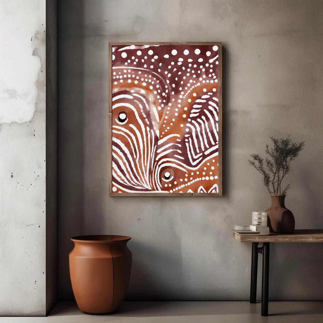 Australian Outback Digital Download Indigenous Art Australian Art Print ...