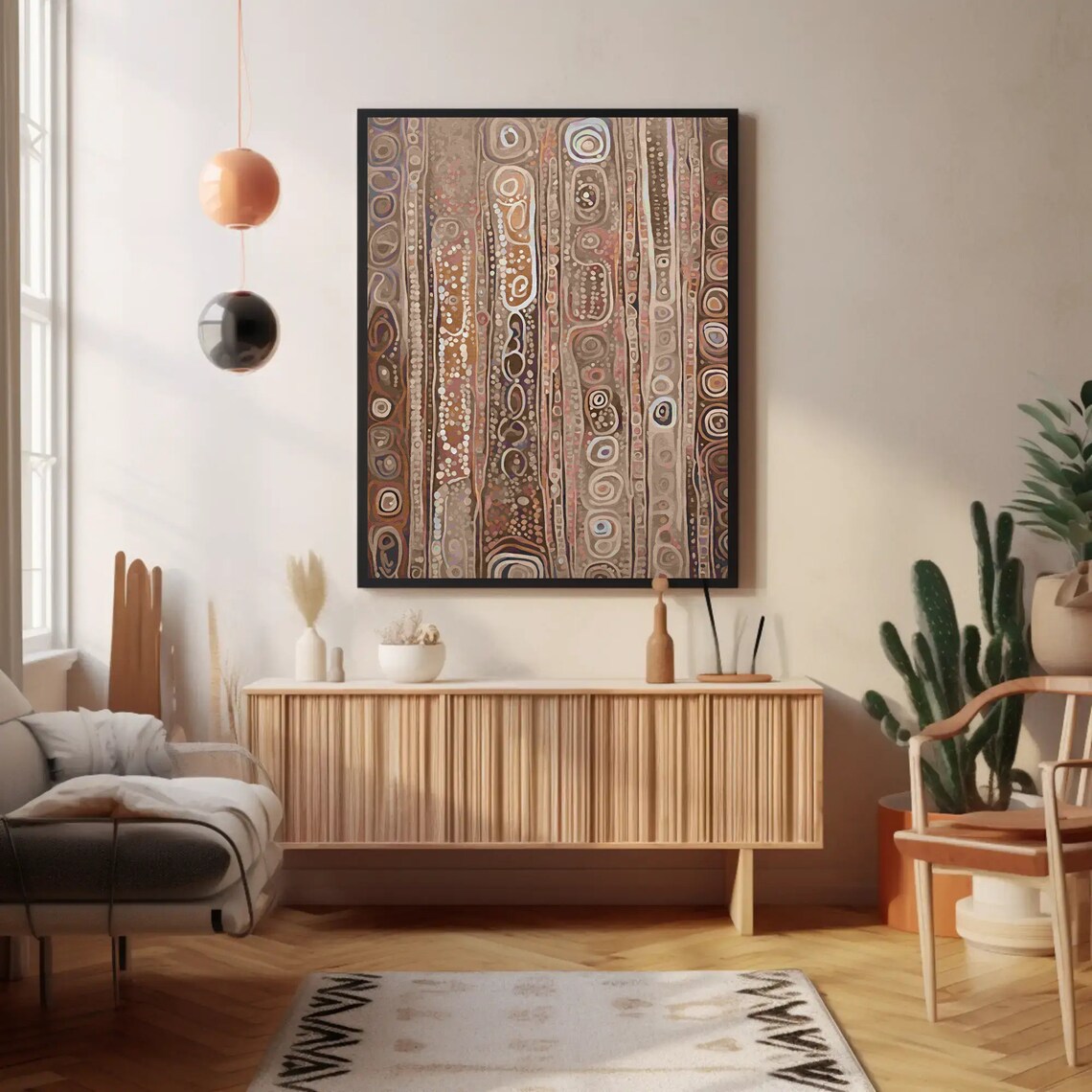 Australian Outback Digital Download, Minimalist Poster, Abstract Art ...