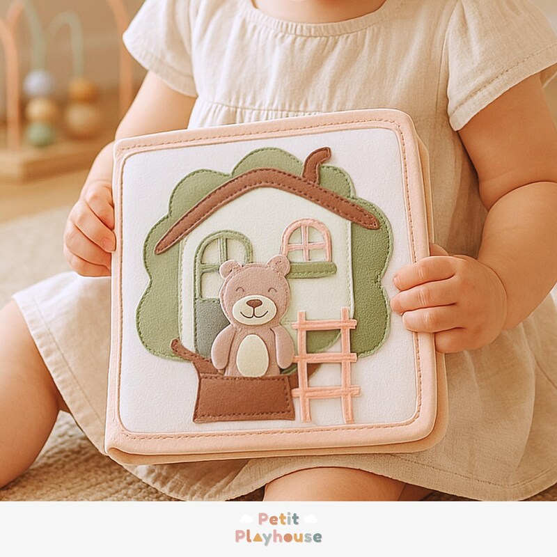 Toddler Quiet Book - Etsy