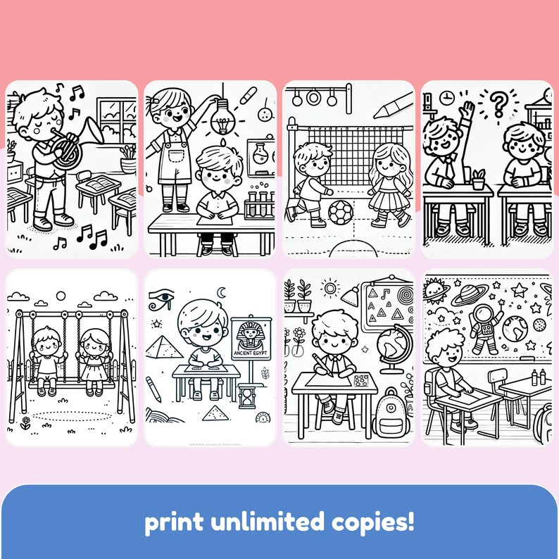 Printable Back to School Coloring Sheets First Day Kindergarten ...