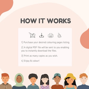 Preschool Coloring Book Culture Diversity Activity Pack Homeschool ...