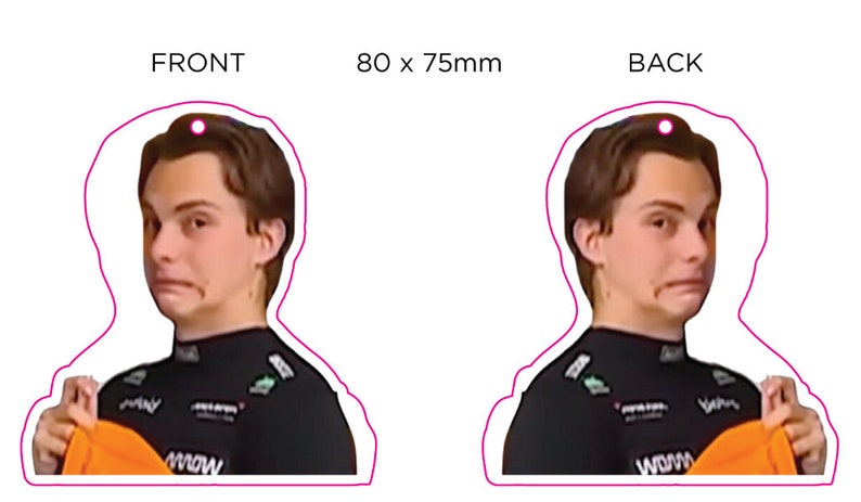 Oscar Piastri Meme Car Air Freshener - Etsy