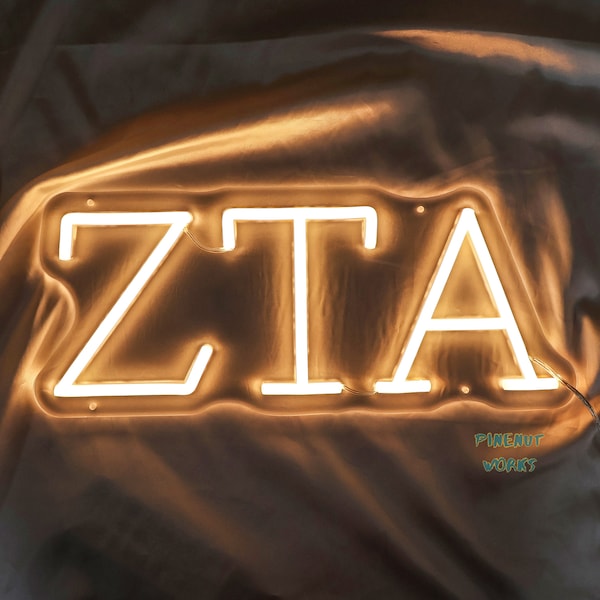 Neon Sorority Sign - Etsy