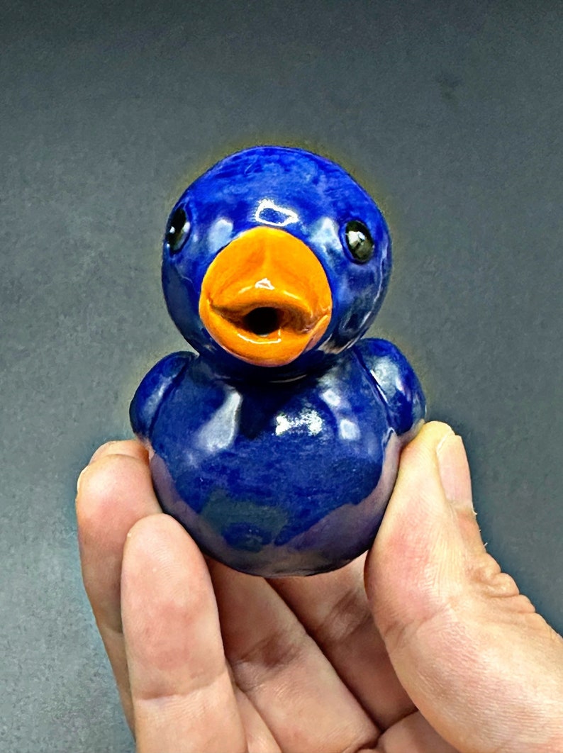 Duck Pipe Unique Ceramic Smoking Hand Pipes Pretty Girly Animal Cute ...
