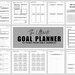 The Ulitmate Goal Planner, Goal Planner Bundle, Goal Tracker, Smart ...
