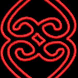 Adinkra Symbols Applique Embroidery Files Bundle, Adinkra Symbols Pes ...