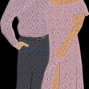 Custom Faceless Embroidery Portrait From Photo, Custom Gifts Couples ...