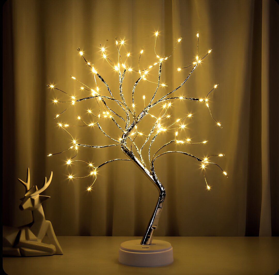 Bonsai Tree Lamp Wedding Bedroom Decoration Gift Bedroom Bonsai Tree ...