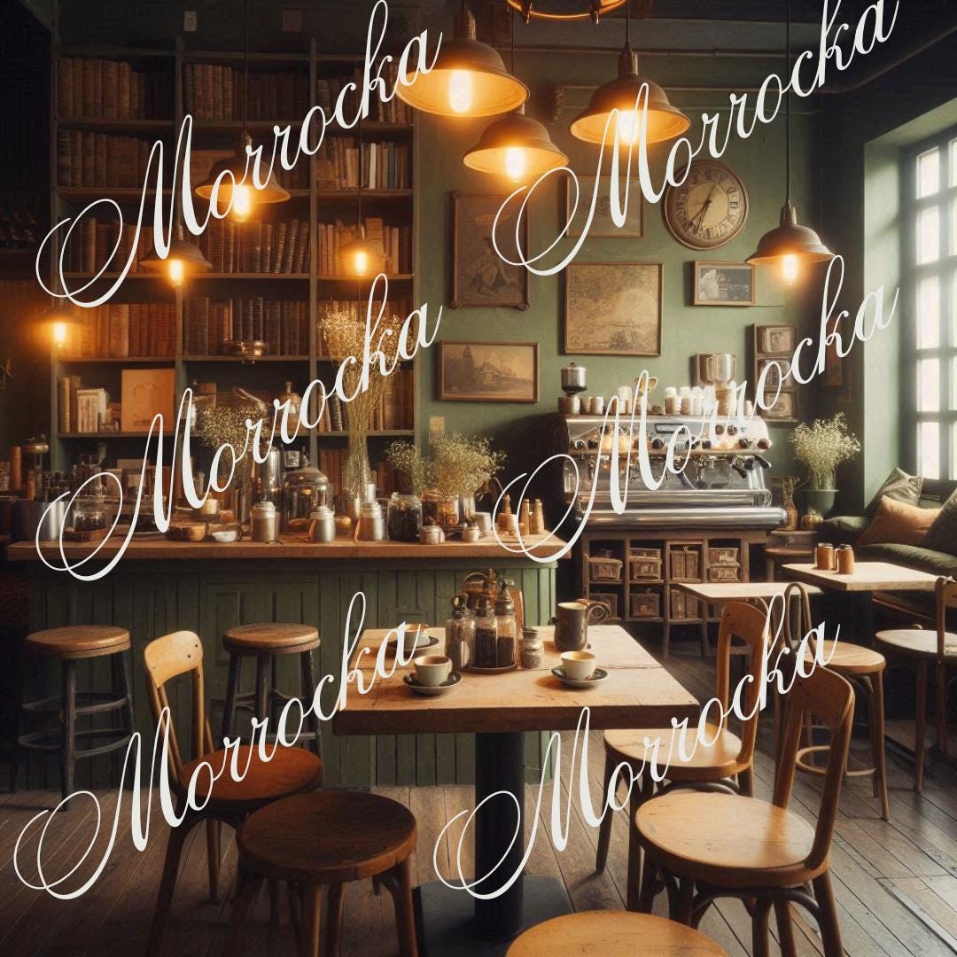 Cozy Cafe Zoom Background Coffeeshop Virtual Background Hipster Cafe ...