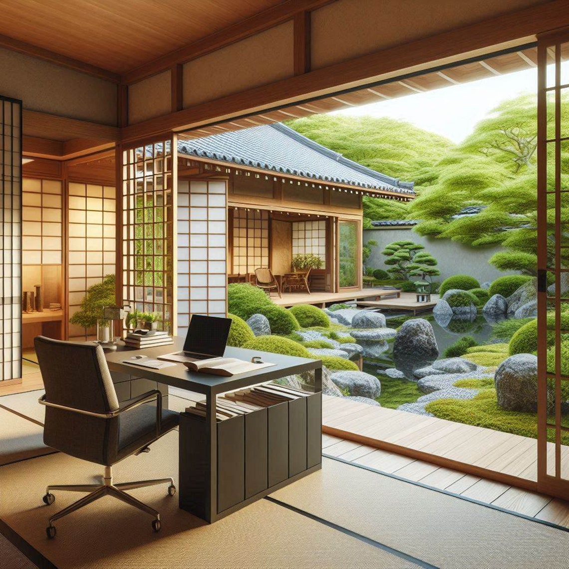 Japanese Zen Garden Zoom Background Japanese Home Zen Garden Virtual ...