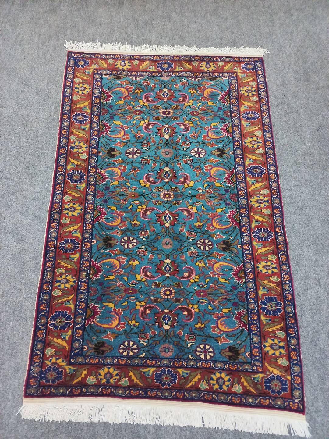 3x4 Turkish Green Rug,vintage Rugs,soft Rug,wool Rug, 3x4 Authentic ...