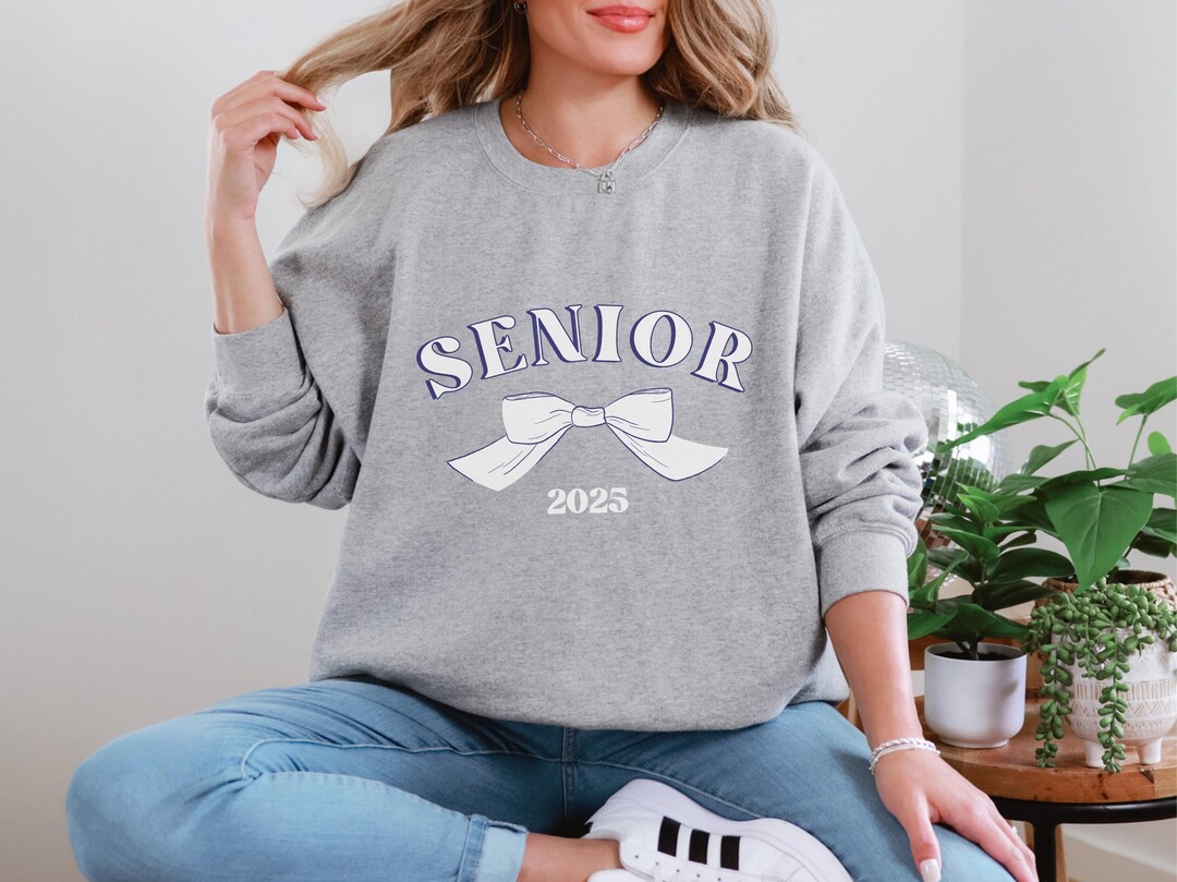 Coquette Senior Class of 2025 Graduation Sweatshirt, Class of 2025 ...