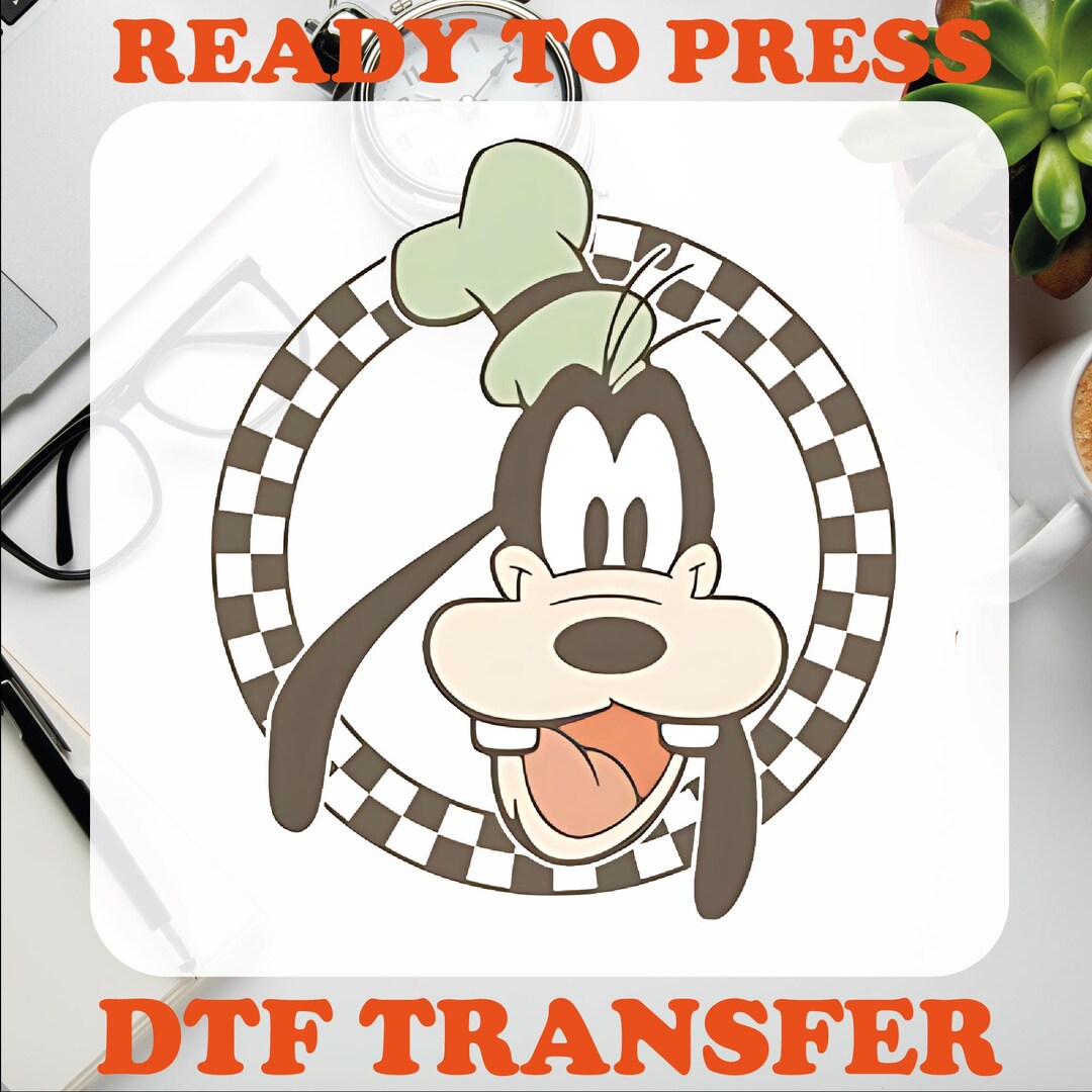 Disney Retro Goofy DTF Transfer, Mouse and Friends Ready to Press ...