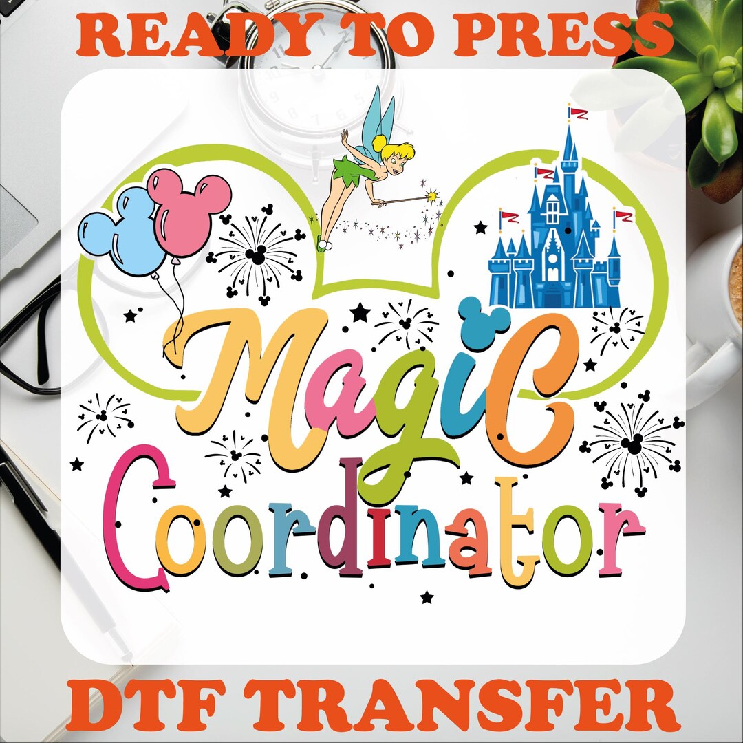 Disney Magic Coordinator DTF Transfer, Ready to Press - Etsy
