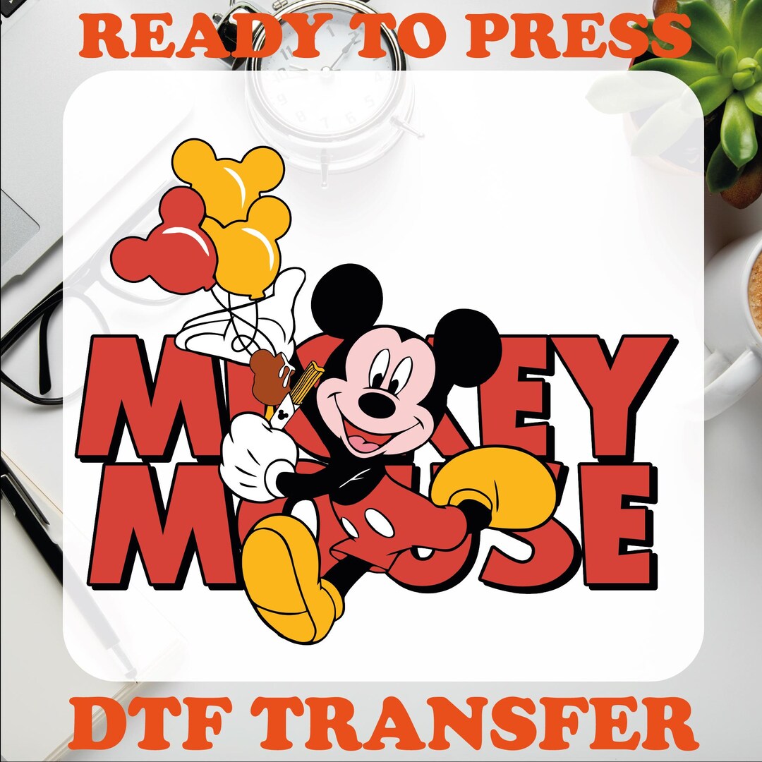 Mickey Mouse Transfers, Disney Friends Ready to Press, Disney Friends ...