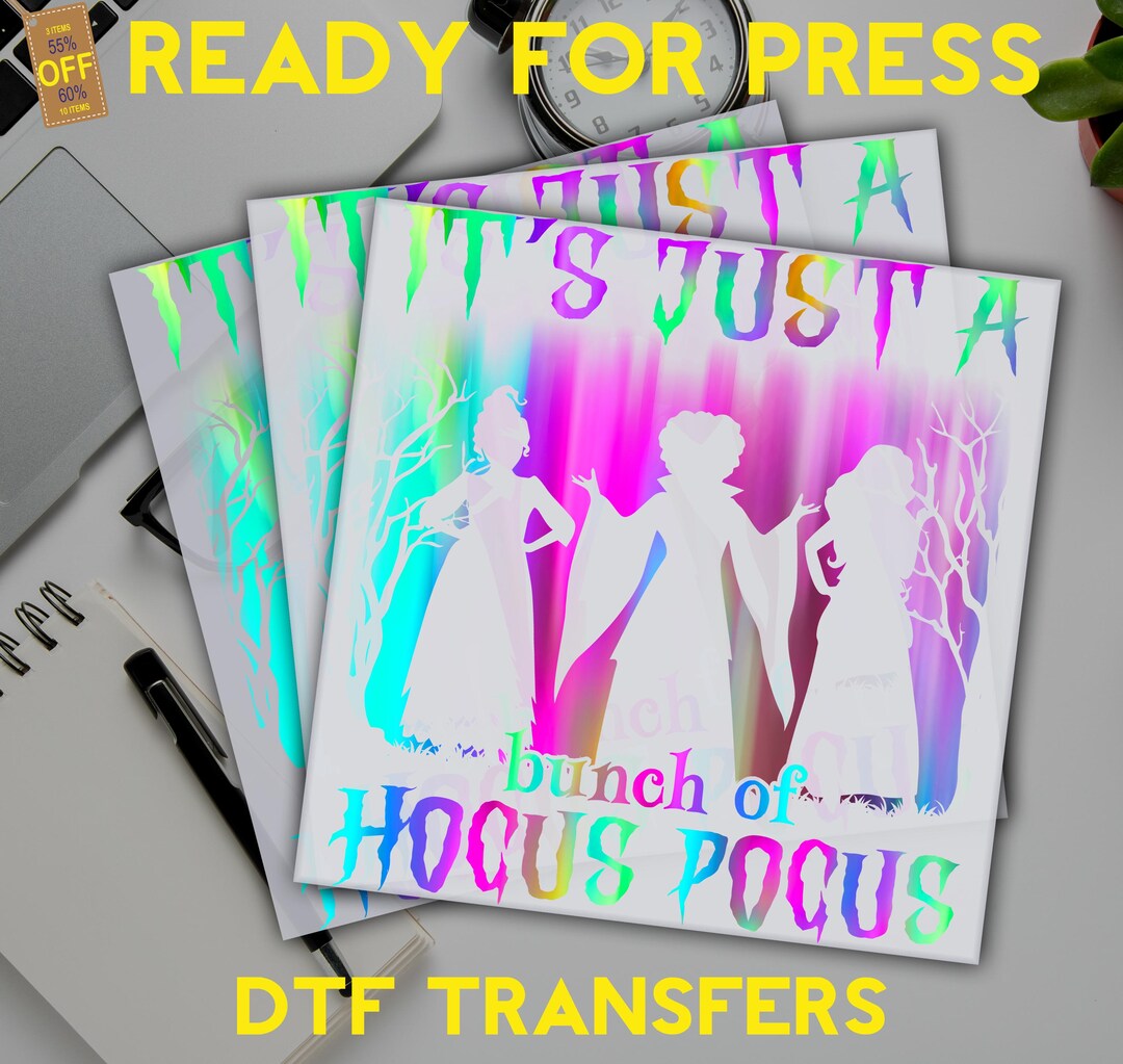 Hocus Pocus DTF Transfer: Bad Witches Club Heat Transfer - Etsy