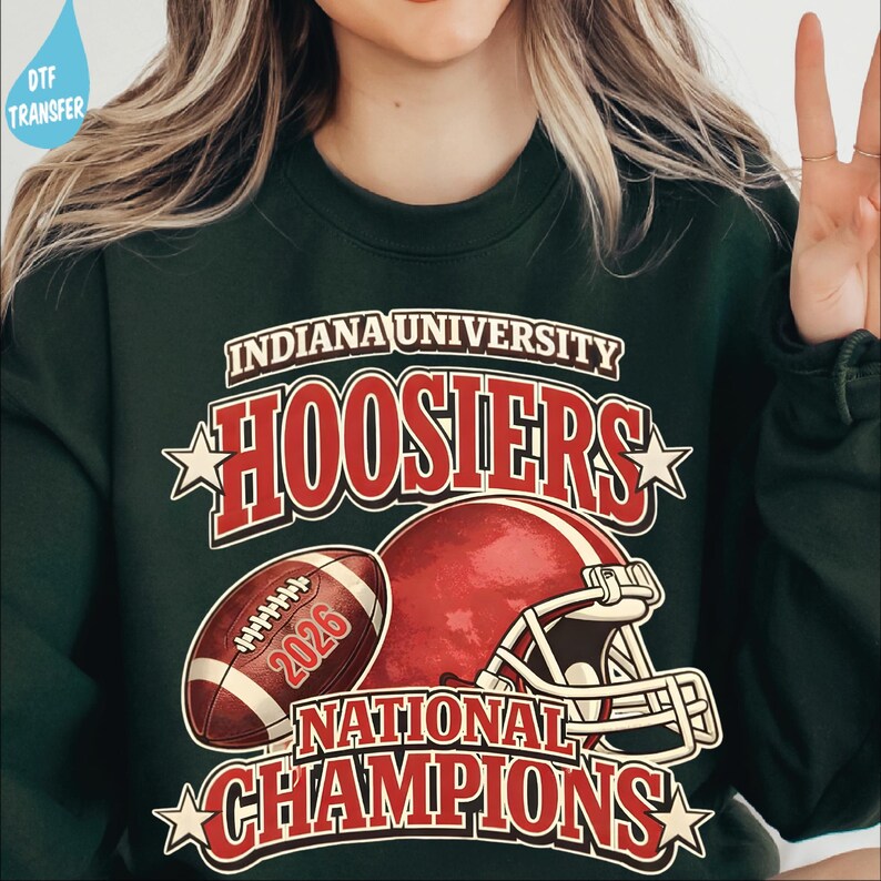 Indiana Hoosiers National Championship Winner DTF: Colleague ...