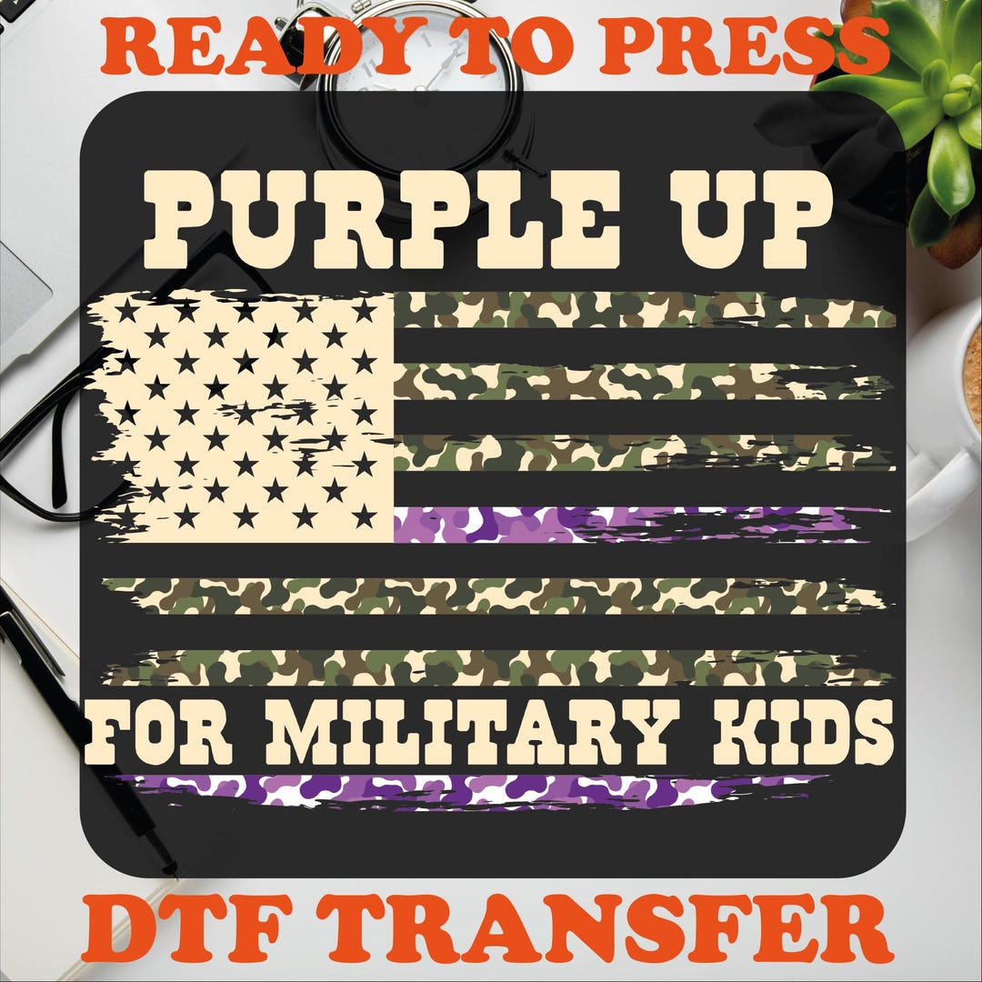 Purple up for Military Kids Ready to Press, Military Kids Family ...