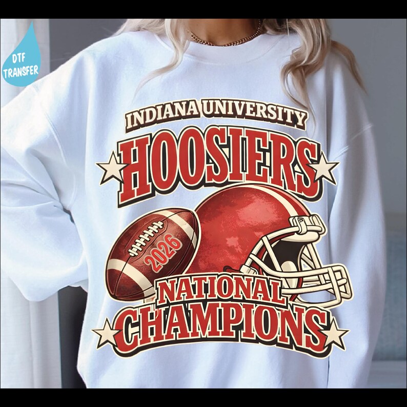 Indiana Hoosiers National Championship Winner DTF: Colleague ...