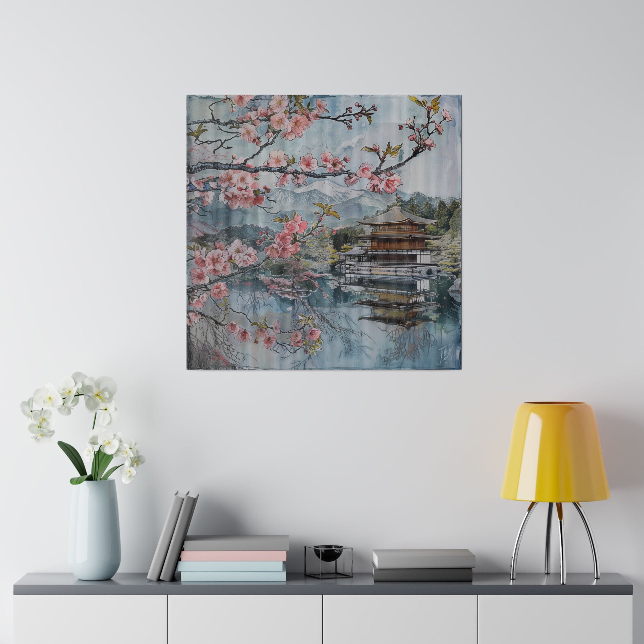 Japan, Asia, Spring, Sakura, Wall Art, Matte Canvas, Gift - Etsy