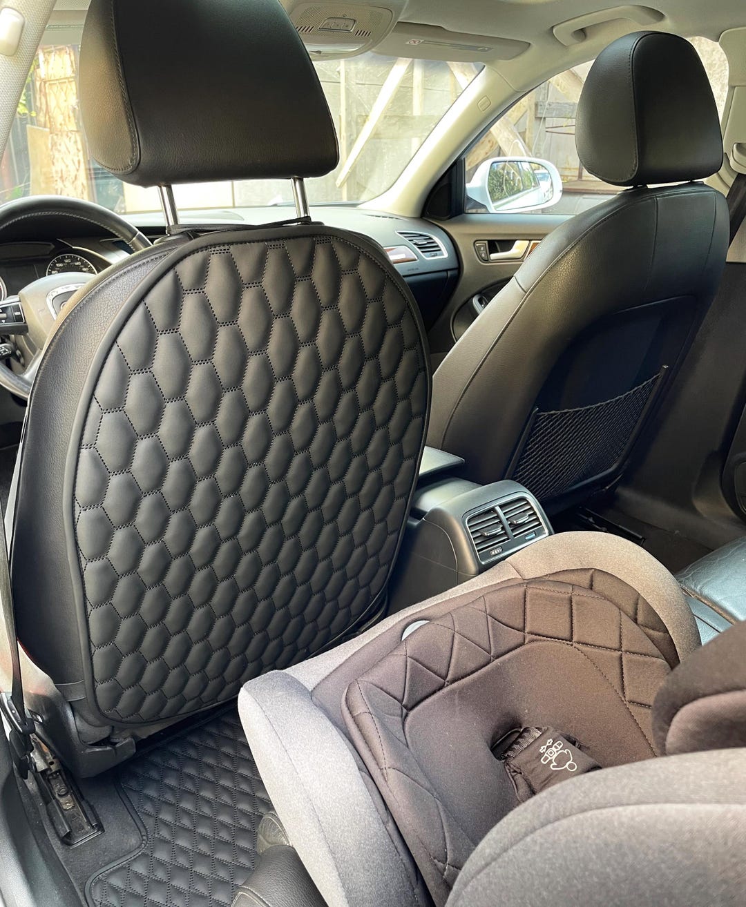 Car Seat Back Protector - Kick Mat for Car Seats - Etsy