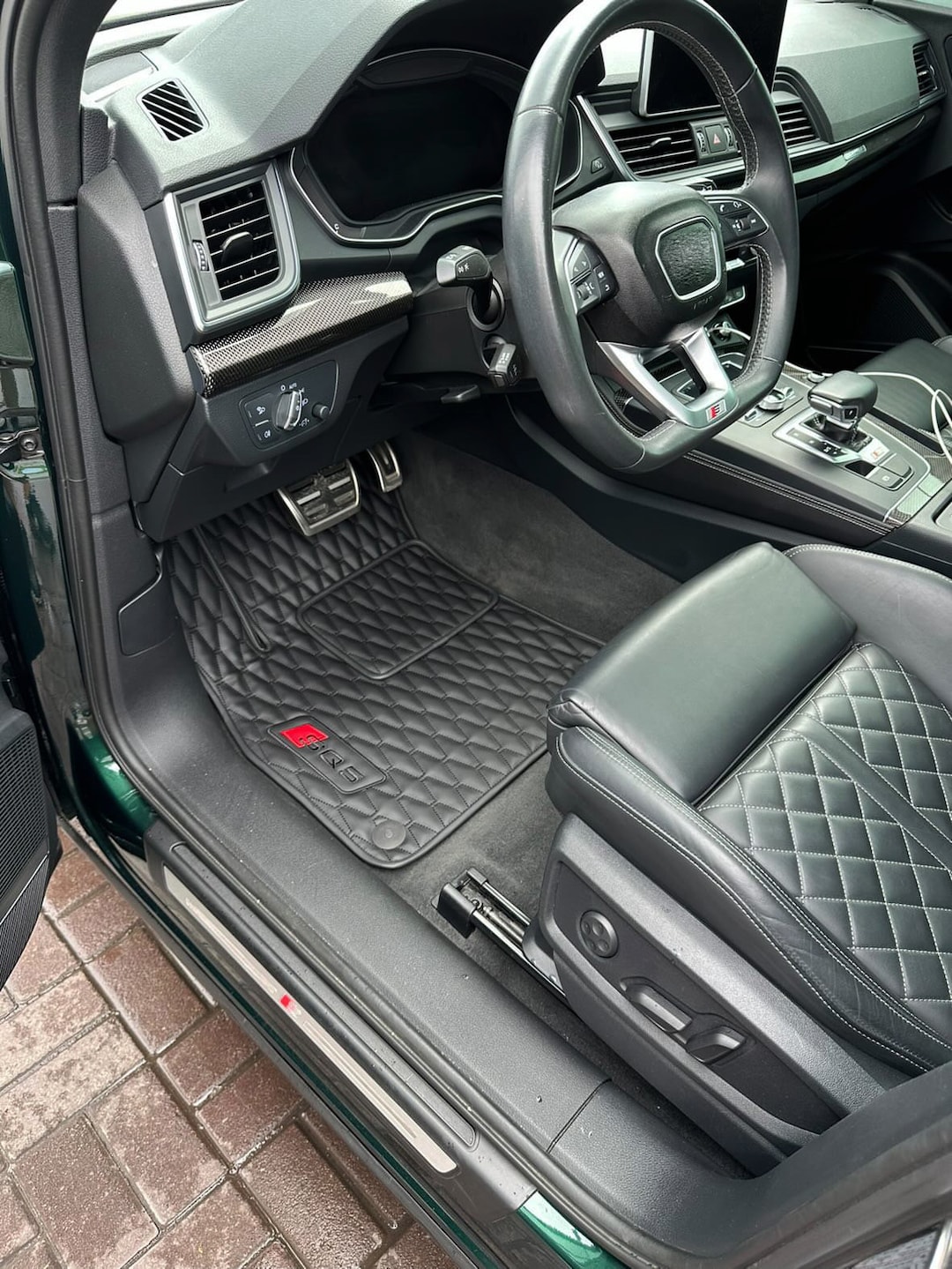 Car Floor Mats for Audi S Line SQ5 A1-A3-A4-A5-A6-A7-A8-Q3-Q5-Q7-RS5 ...