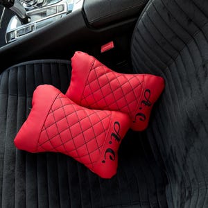 Custom Car Headrest 2 Pcs for All Cars Seat Vehicles - Personalized ...